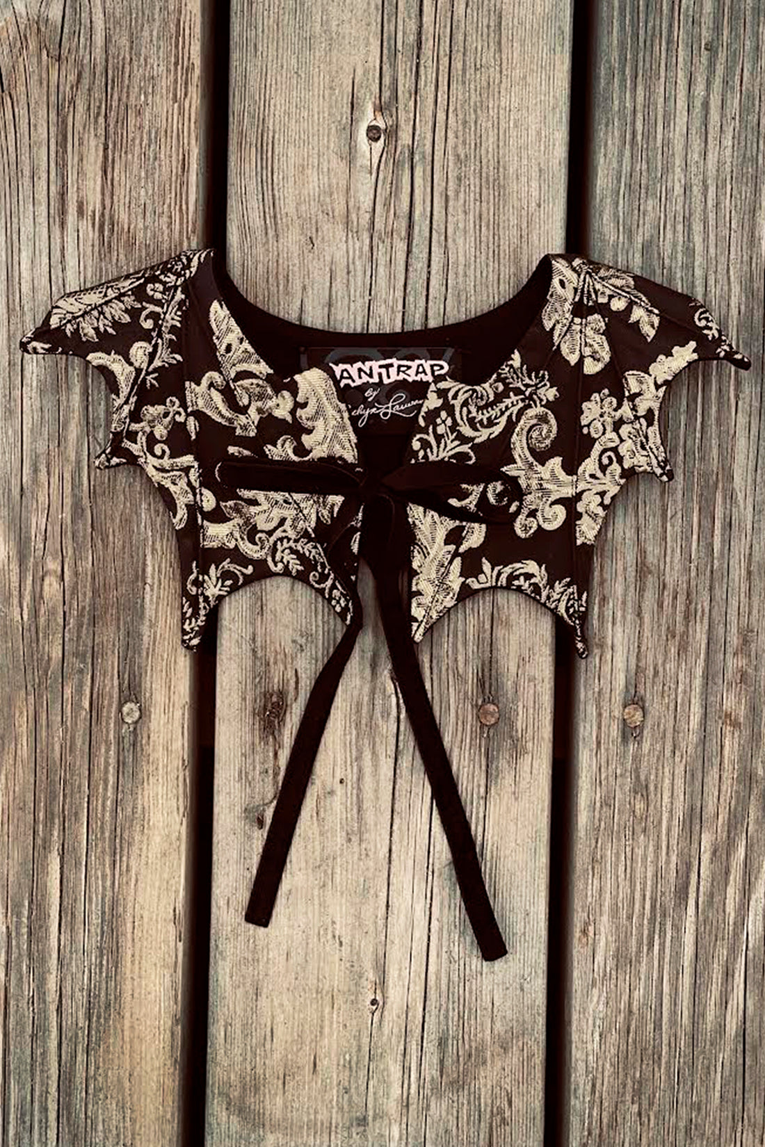 Gold Baroque Bat Collar – MANTRAP 1989